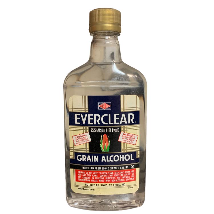 Everclear 151 Proof Grain Alcohol - 375ml – Liquor Freight