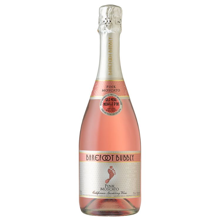 Barefoot Cellars Bubbly Pink Moscato - 750ml – Liquor Freight