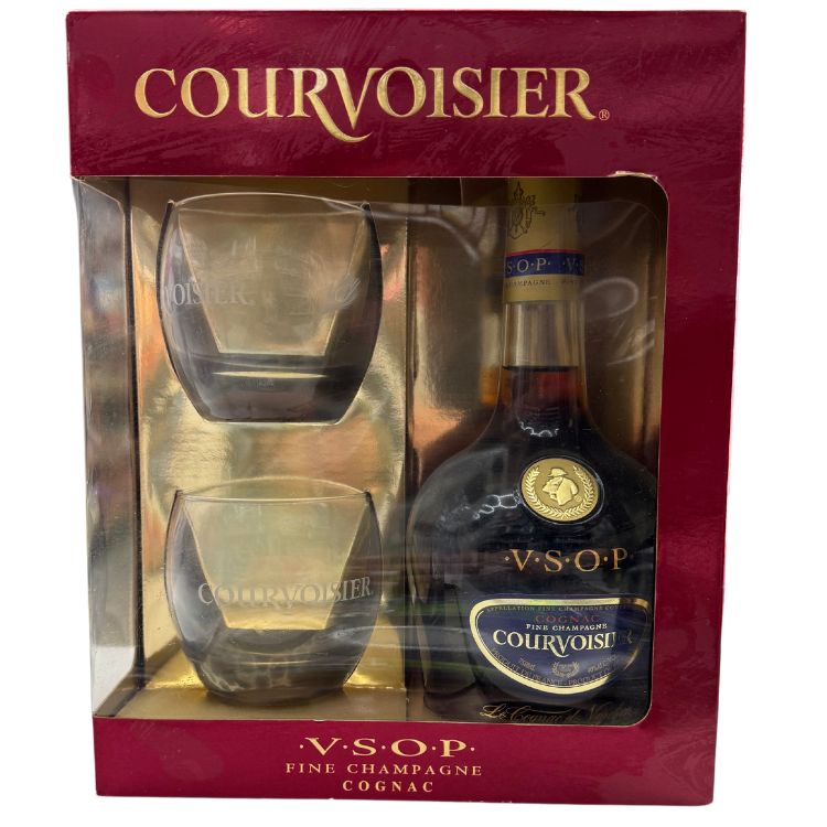 Courvoisier Le Cognac de Napoleon VSOP Cognac- 750ml Gift Set – Liquor Freight