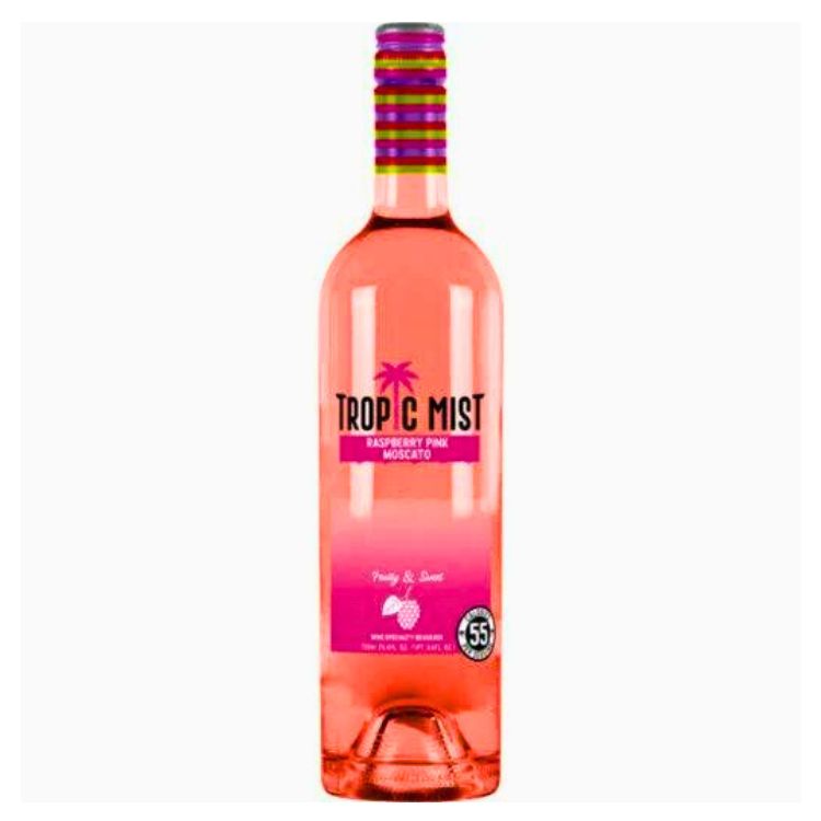 Tropic Mist Raspberry Pink Moscato Wine - 750ml – Liquor Freight