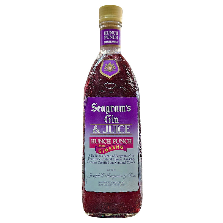 Seagram's Gin & Juice Hunch Punch Ginseng Gin - 750ml – Liquor Freight