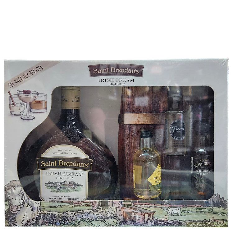 Saint Brendan's Irish Cream Shot Set Liqueur - 750ml – Liquor Freight