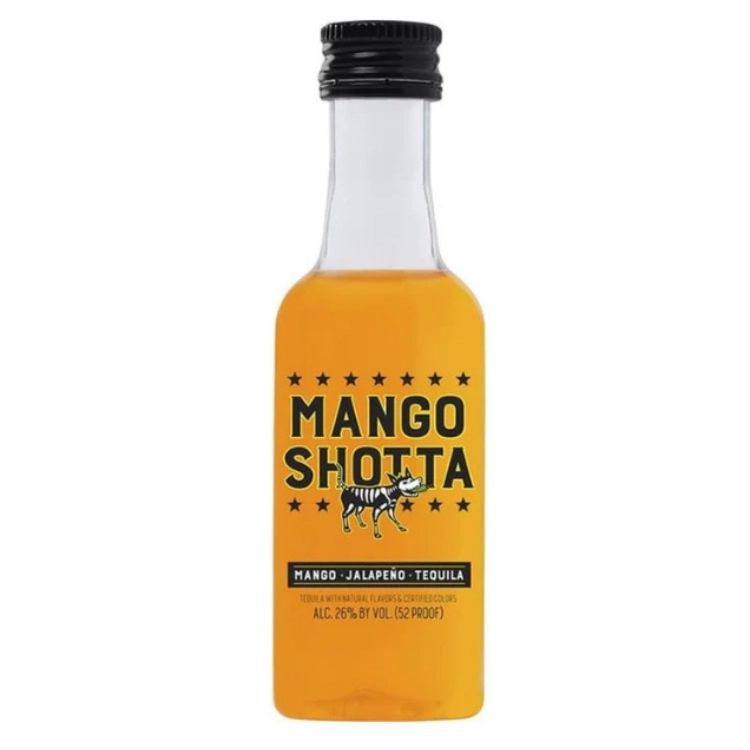 Mango Shotta Mango Jalapeno Tequila - 50ml Mini Shot – Liquor Freight