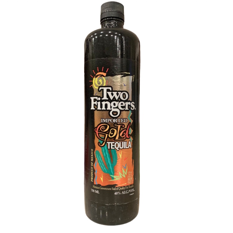 Two Fingers Gold Tequila - 750ml – Liquor Freight