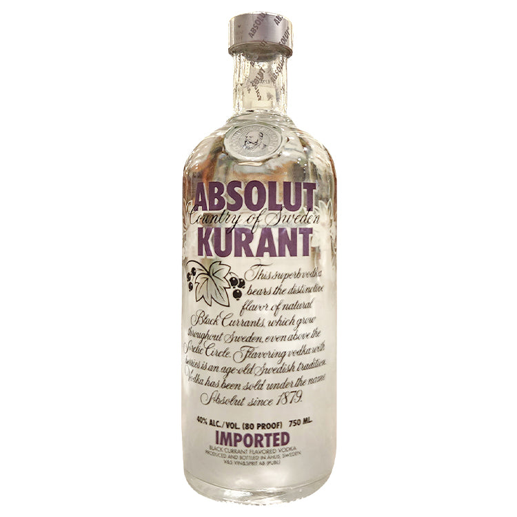 Absolut Kurant Vodka - 750ml – Liquor Freight