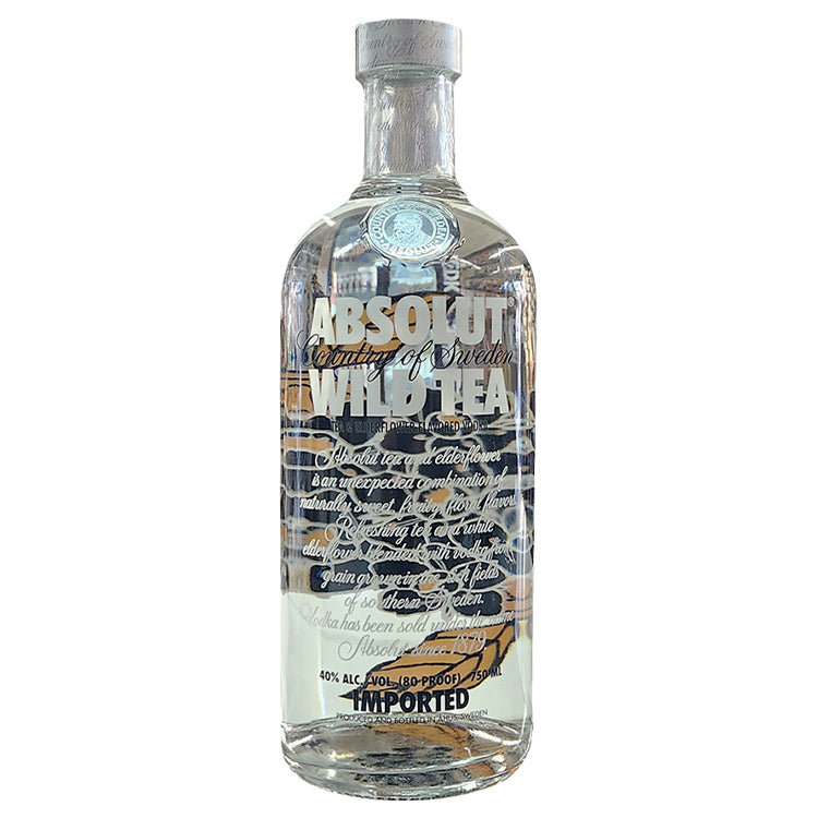 Absolut Wild Tea Vodka - 750ml – Liquor Freight