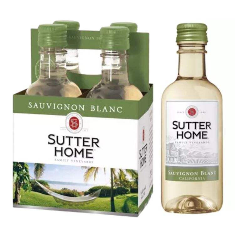Sutter Home Sauvignon Blanc - 187ml x 4 – Liquor Freight
