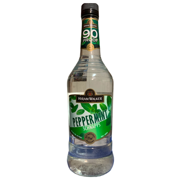 Hiram Walker Peppermint Schnapps 90 proof - 750ml – Liquor Freight