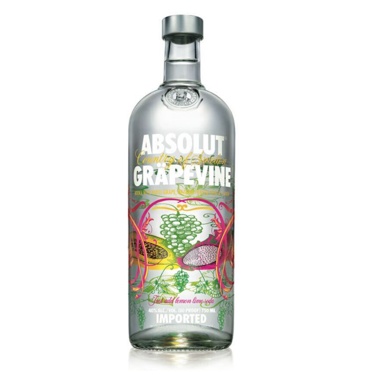 Absolut Grapevine Vodka - 1L – Liquor Freight