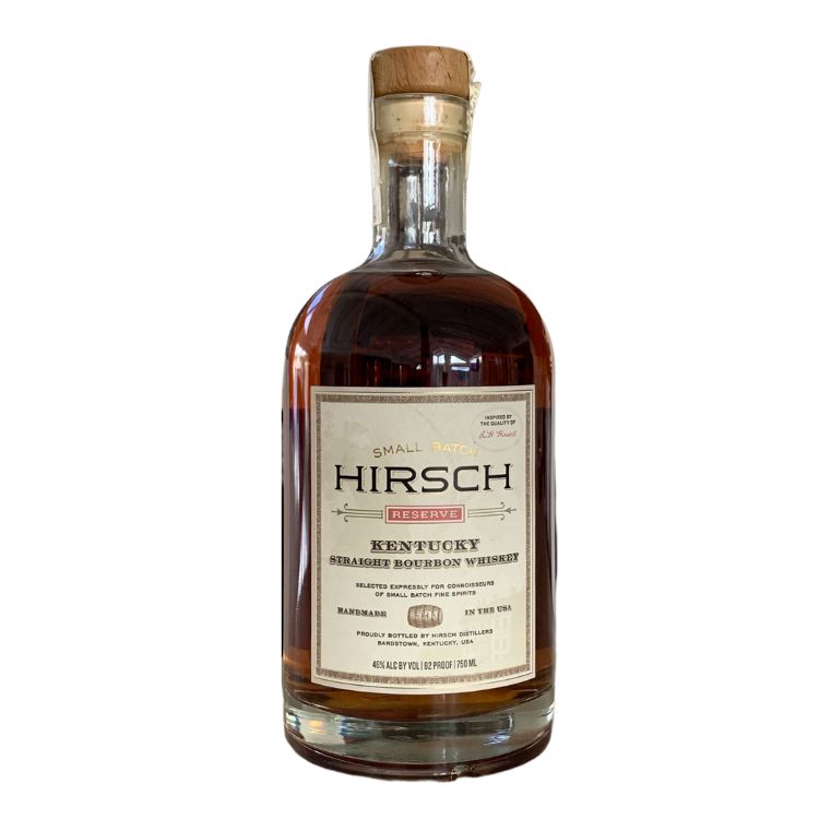 Hirsch Small Batch Reserve Straight Bourbon Whiskey - 750ml – Liquor ...
