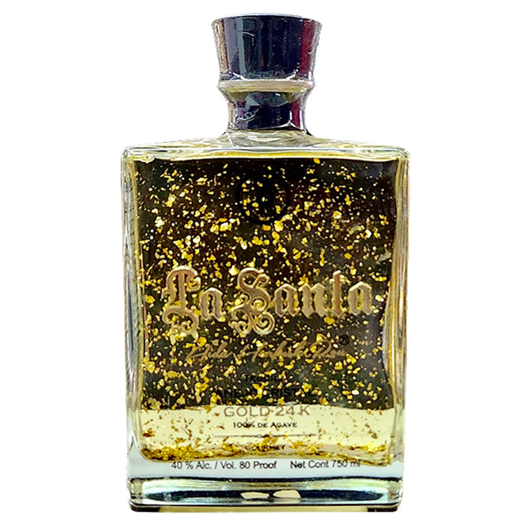 La Santa Gold 24K Cristal Anejo Tequila - 750ml – Liquor Freight