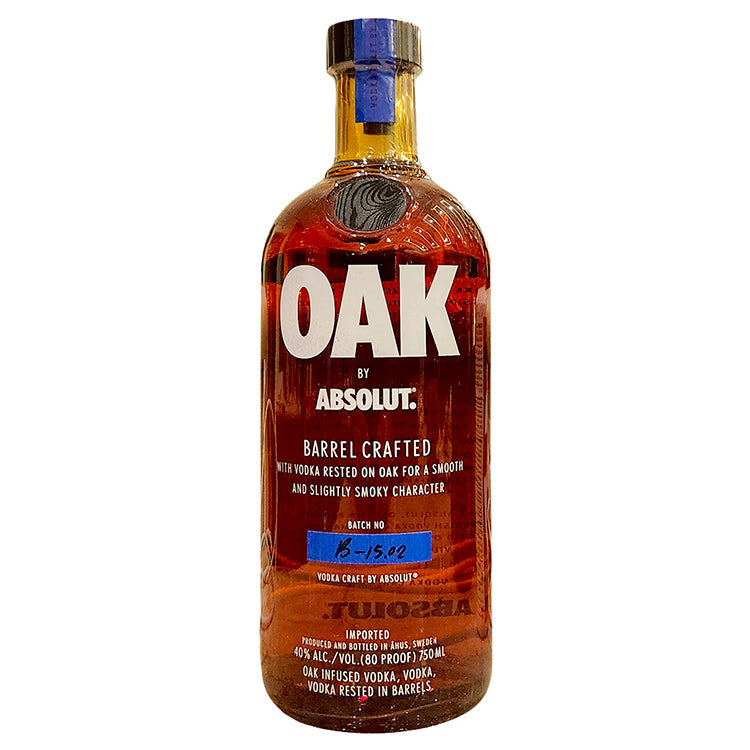 Oak by Absolut Barrel Crafted Vodka - 375ml – Liquor Freight