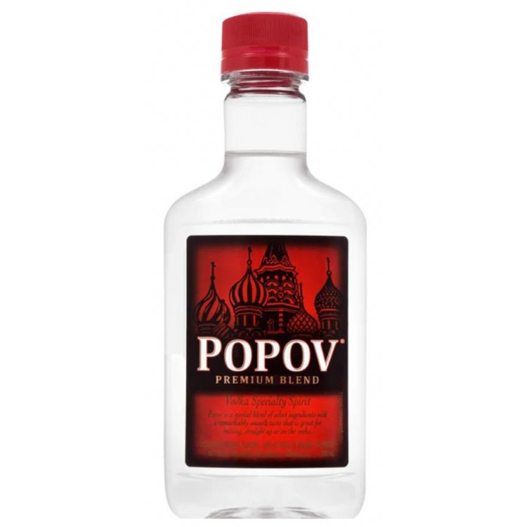 Popov Vodka - 200ml – Liquor Freight