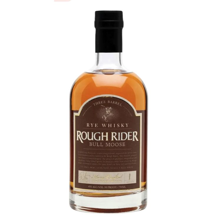 Rough Rider Bull Moose Rye Whiskey - 750ml – Liquor Freight