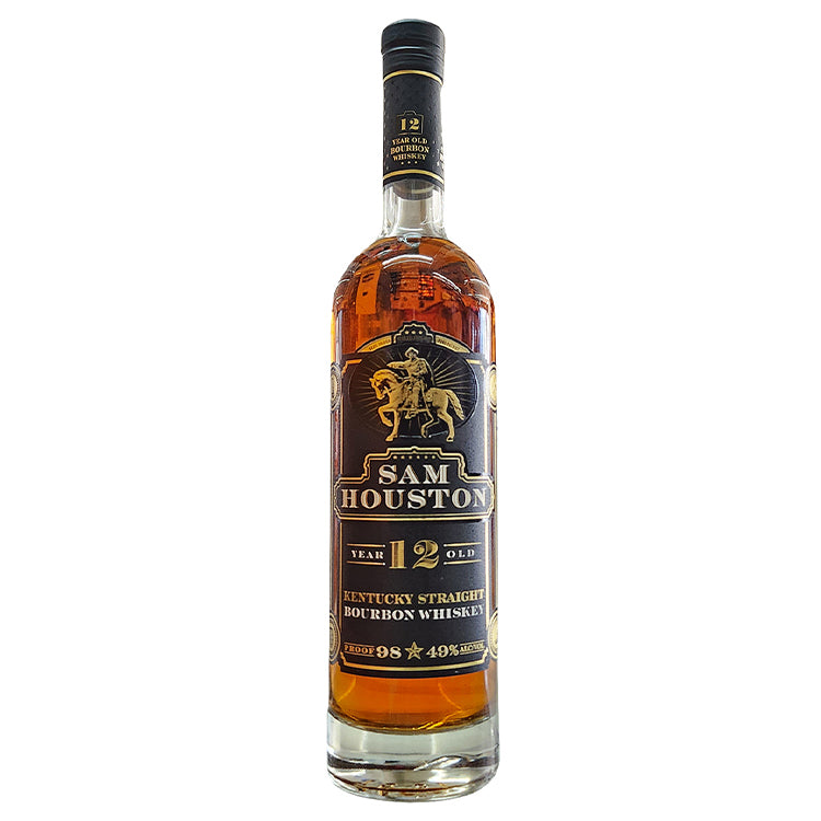 Sam Houston 12 Year Straight Bourbon Whiskey - 750ml – Liquor Freight