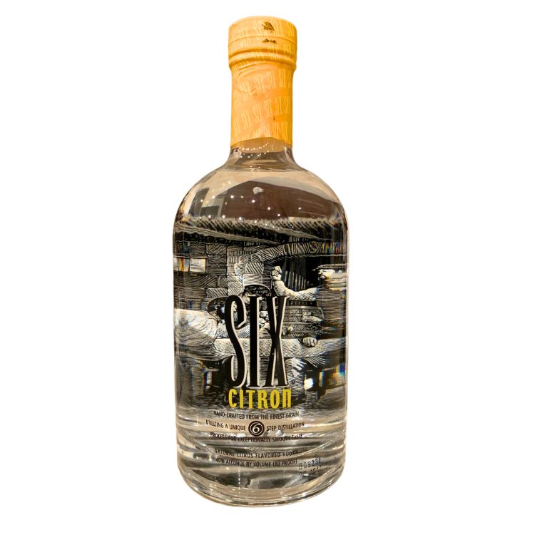 Six Citron Vodka - 750ml – Liquor Freight