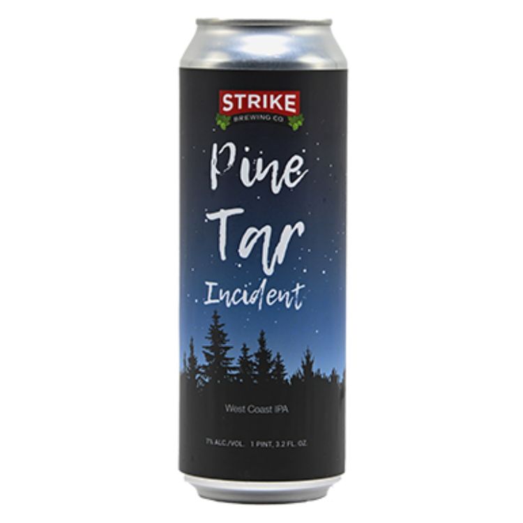 Strike Brewing "Pine Tar Incident" West Coast IPA - 16oz x 4 – Liquor ...