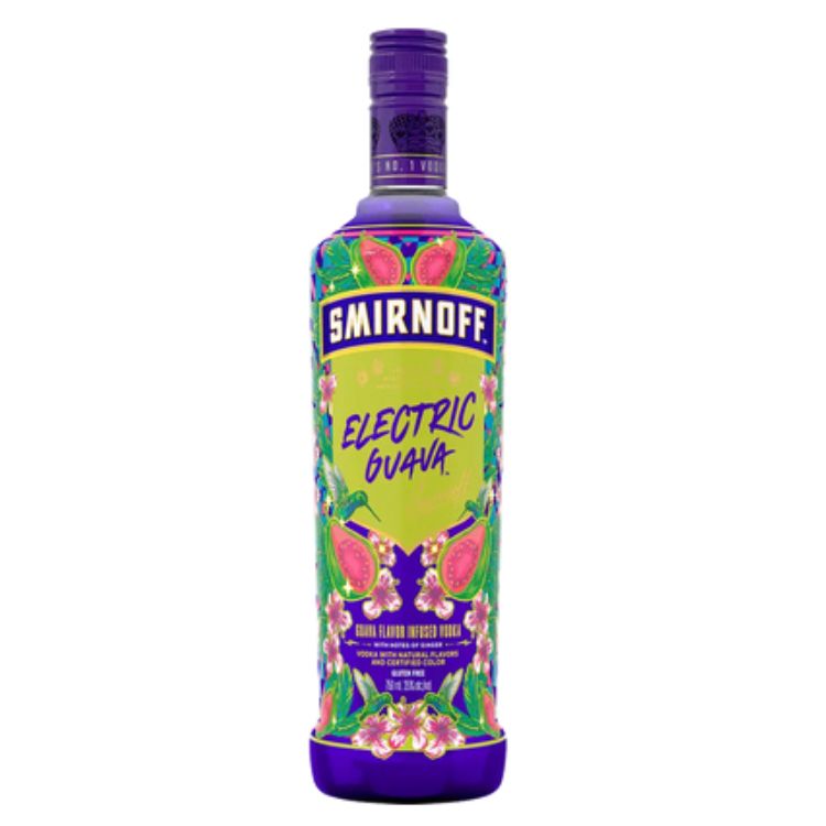 Smirnoff Electric Guava Vodka - 750ml – Liquor Freight
