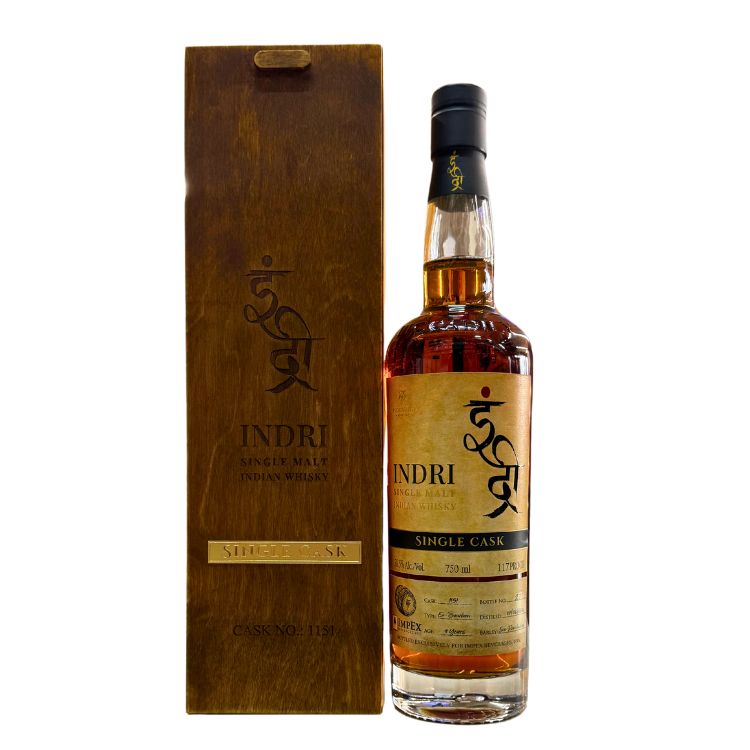 Indri Single Malt Indian Whiskey Cask 1151 - 750ml – Liquor Freight