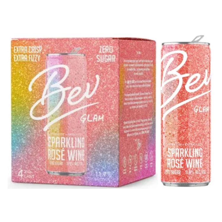 Bev Glam Sparkling Rose - 250ml x 4 – Liquor Freight