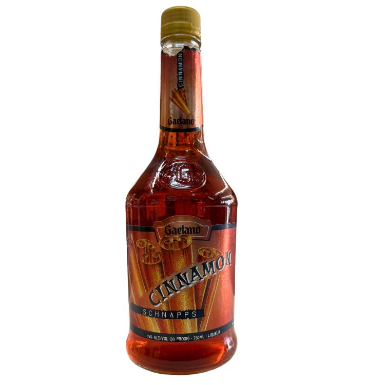 Gaetano Cinnamon Schnapps Liqueur - 750ml – Liquor Freight