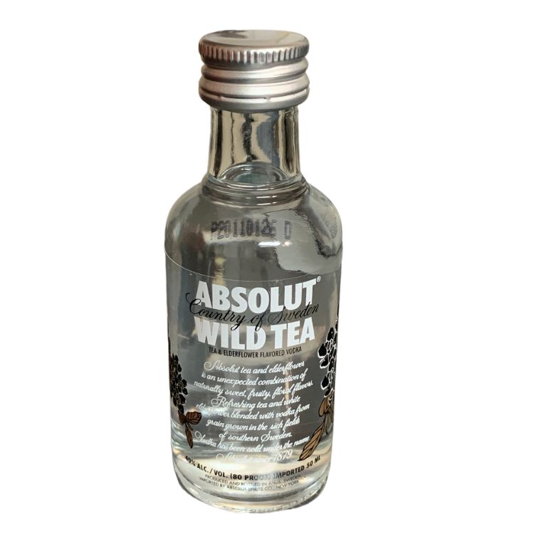Absolut Wild Tea Vodka - 50ml Mini Shot – Liquor Freight