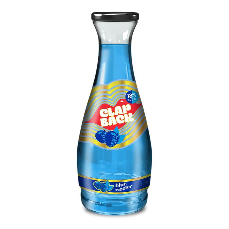 CLAP BACK Blue Rizzler - 1L – Liquor Freight