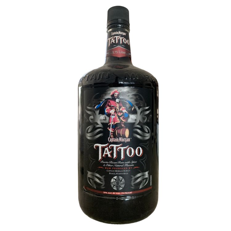 Captain Morgan Tattoo Rum - 1.75L – Liquor Freight