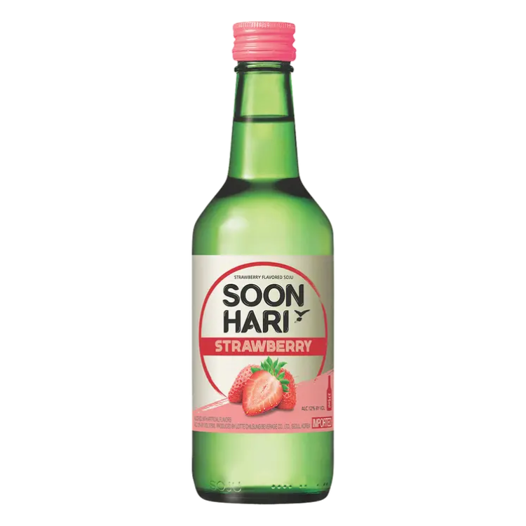 Soonhari Strawberry Soju - 375ml – Liquor Freight