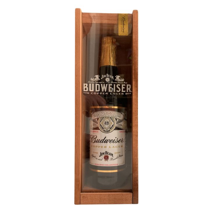 Jim Beam Budweiser Reserve Copper Lager Beer - 750ml – Liquor Freight