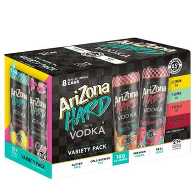 Arizona Hard Vodka Variety Pack - 6 x 355ml – Liquor Freight