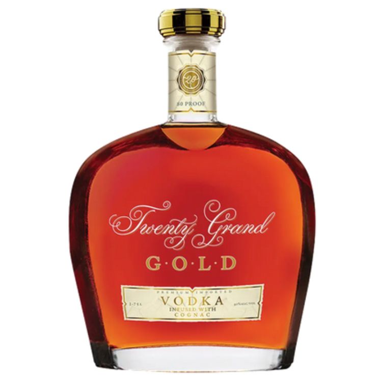 Twenty Grand Gold Infused with Cognac Vodka - 750ml – Liquor Freight