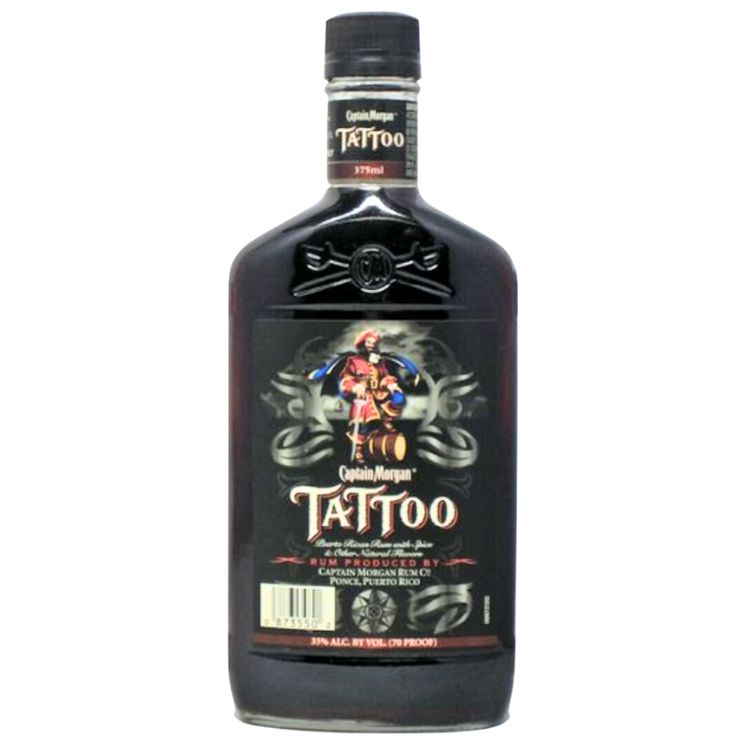 Captain Morgan Tattoo Rum - 375ml – Liquor Freight