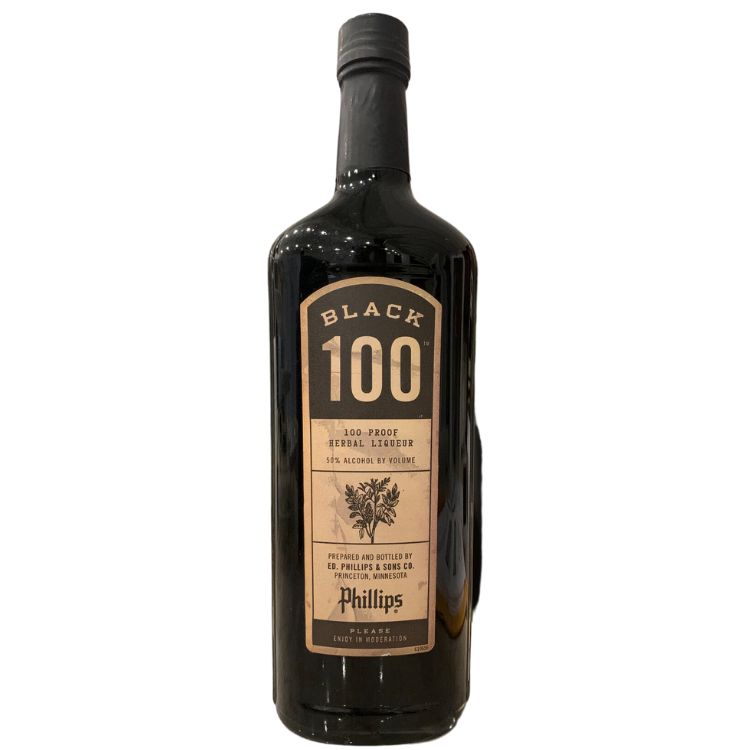 Phillips Black 100 Herbal Liqueur - 750ml – Liquor Freight
