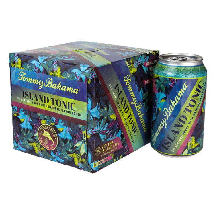 Tommy Bahama Island Tonic and Vodka Cocktail - 355ml x 4 – Liquor Freight