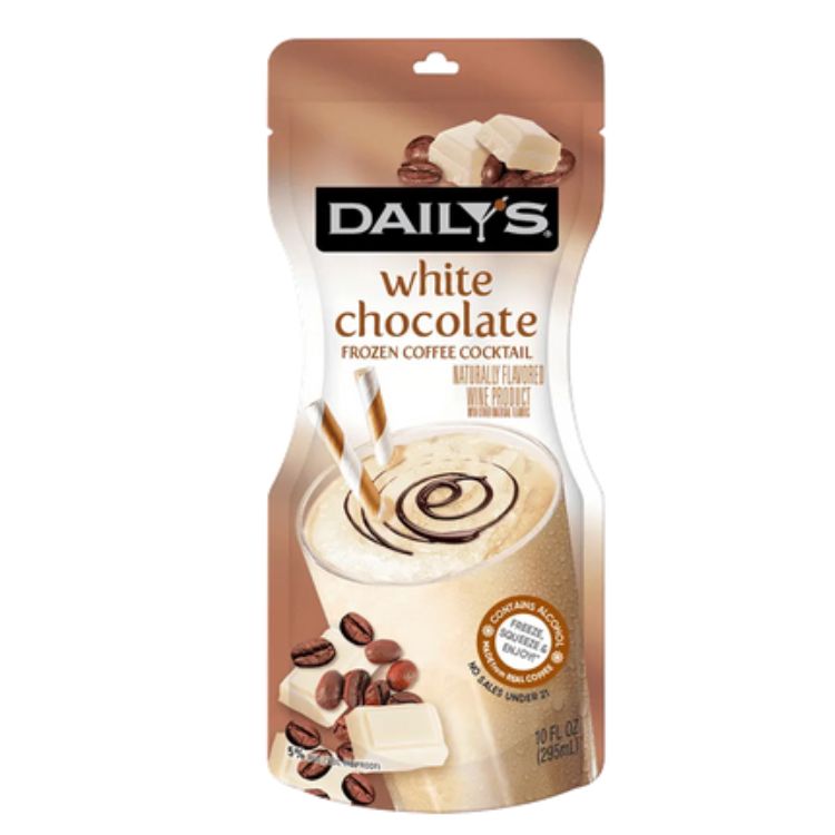 Dailys Pouches White Chocolate Coffee - 295ml – Liquor Freight