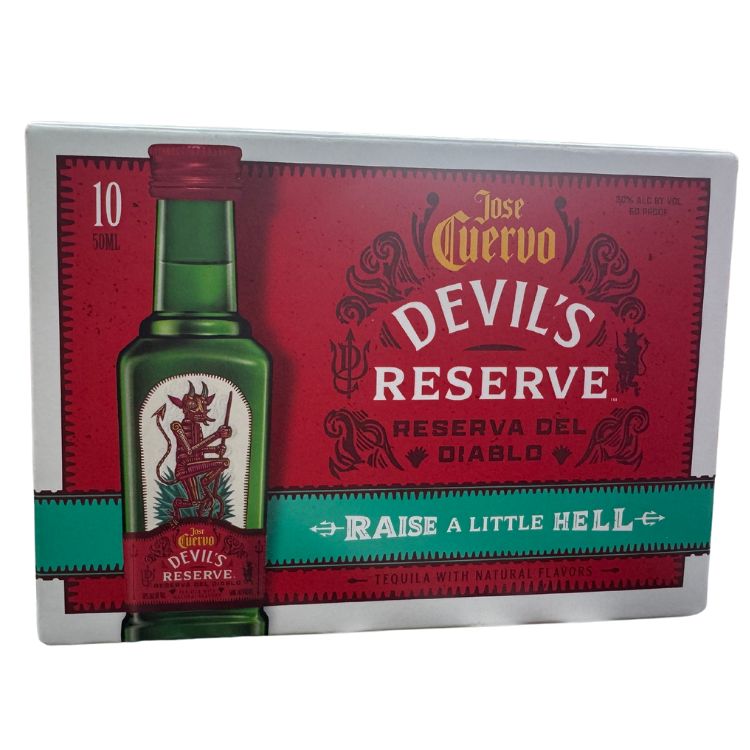 Jose Cuervo Devil's Reserve Tequila - 50ml Mini Shot x 10 – Liquor Freight