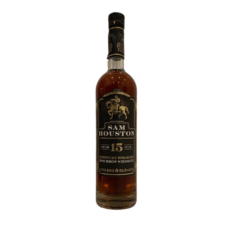 Sam Houston 15 Year Bourbon Whiskey- 750ml – Liquor Freight