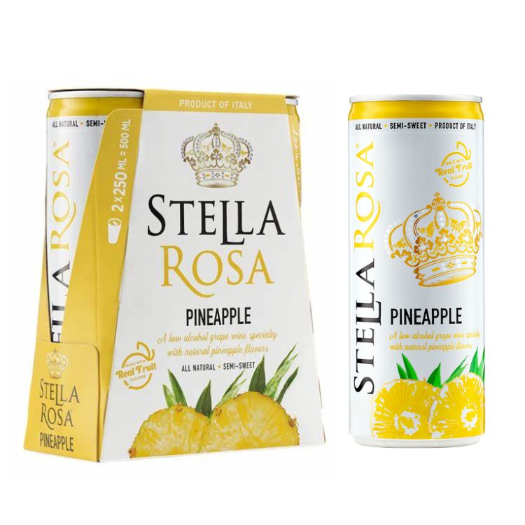 Stella Rosa Pineapple Cans - 250ml x 2 – Liquor Freight