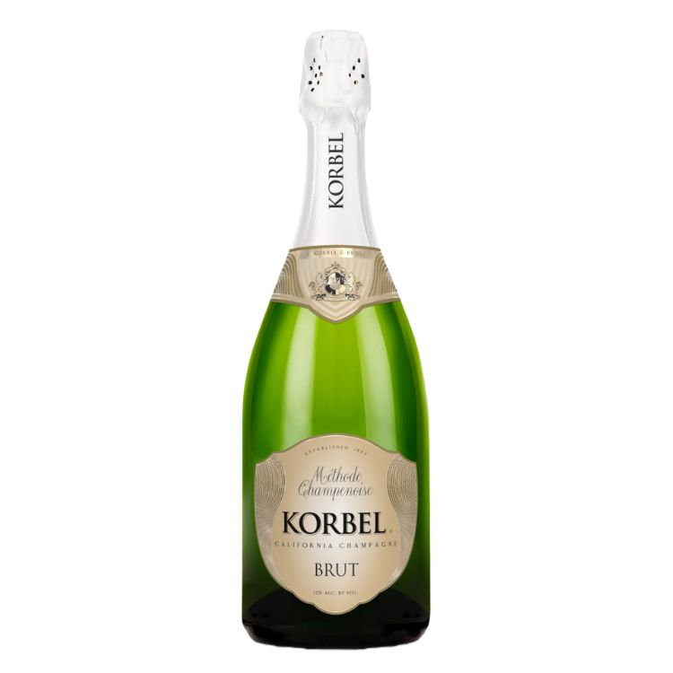 Korbel Brut California Champagne - 750ml – Liquor Freight
