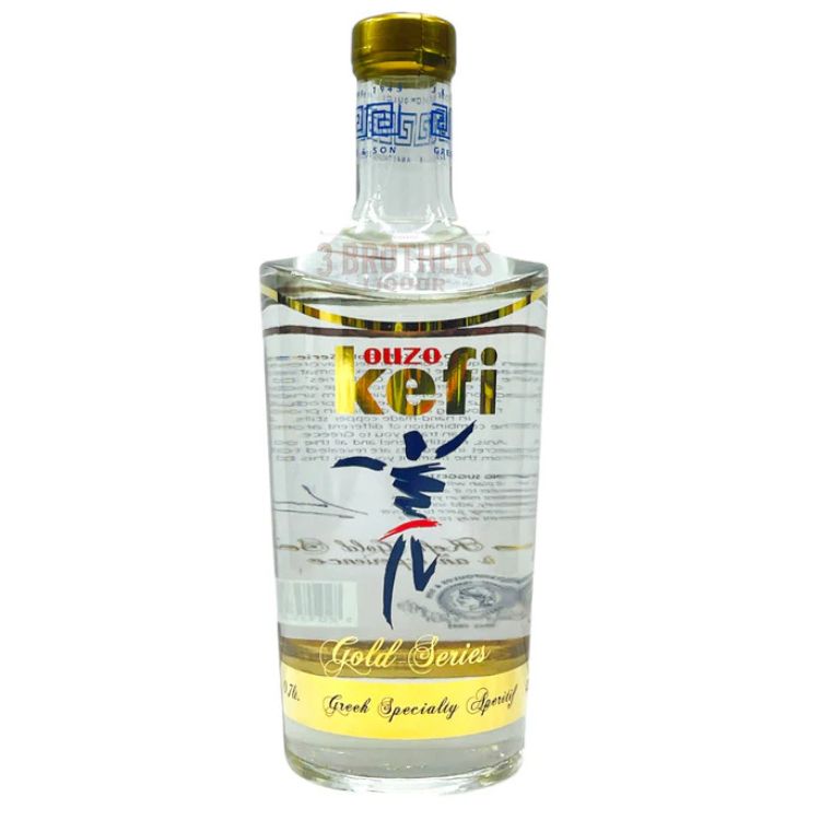Ouzo Kefi Gold Series Greek Specialty Arak - 700ml – Liquor Freight