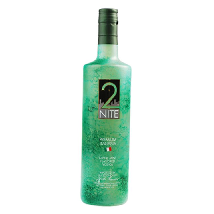 2Nite Alpine Italian Mint Vodka - 750ml – Liquor Freight