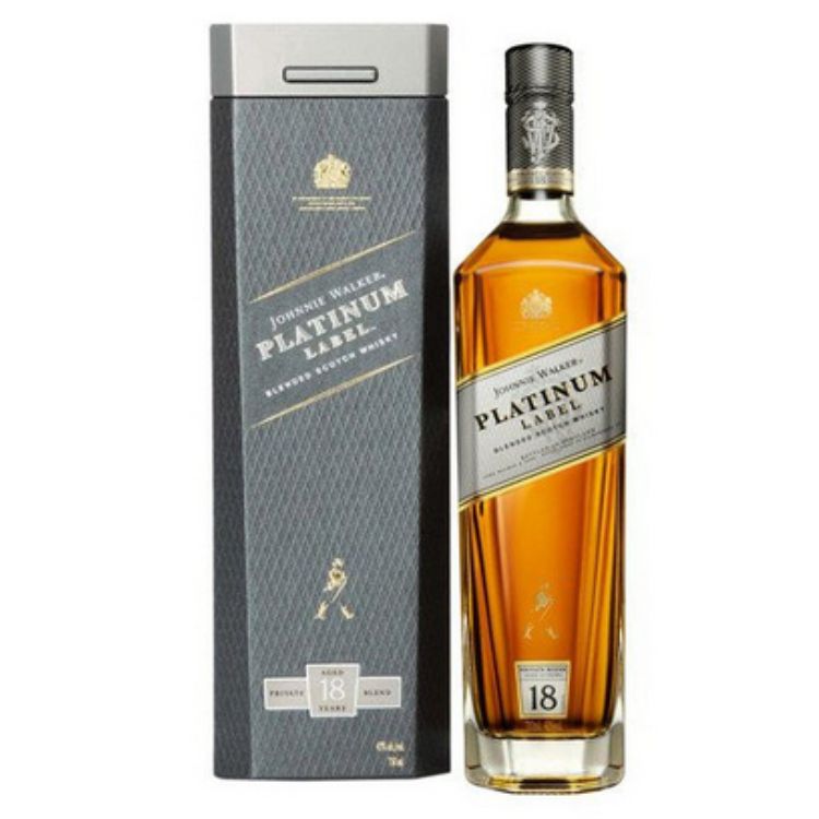 Johnnie Walker Platinum Label 18 Year Old Blended Scotch Whisky - 750m ...