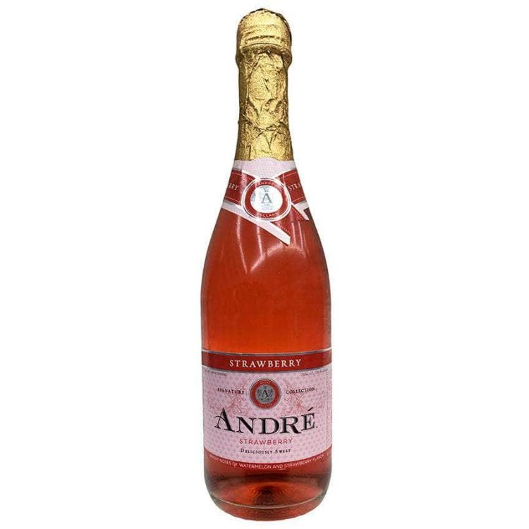 Andre Strawberry Champagne - 750ml – Liquor Freight