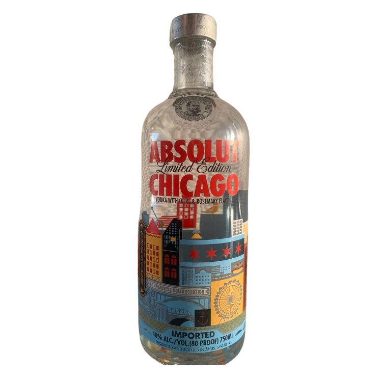Absolut Chicago Vodka - 750ml – Liquor Freight