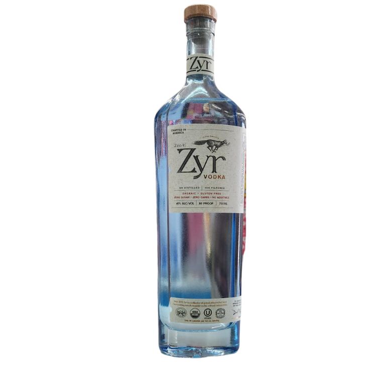 Zyr Crafted In America Vodka - 750ml – Liquor Freight