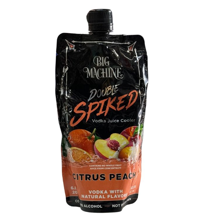 Big Machine Double Spiked Citrus Peach - 200ml – Liquor Freight