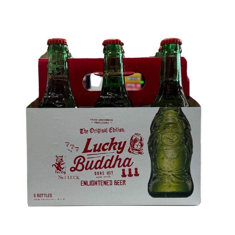 Lucky Buddha Beer - 330ml 6pk – Liquor Freight