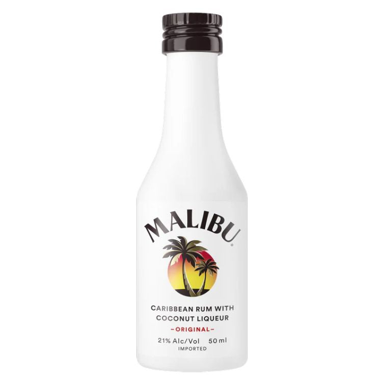 Malibu Coconut Liqueur Rum - 50ml Mini Shot – Liquor Freight