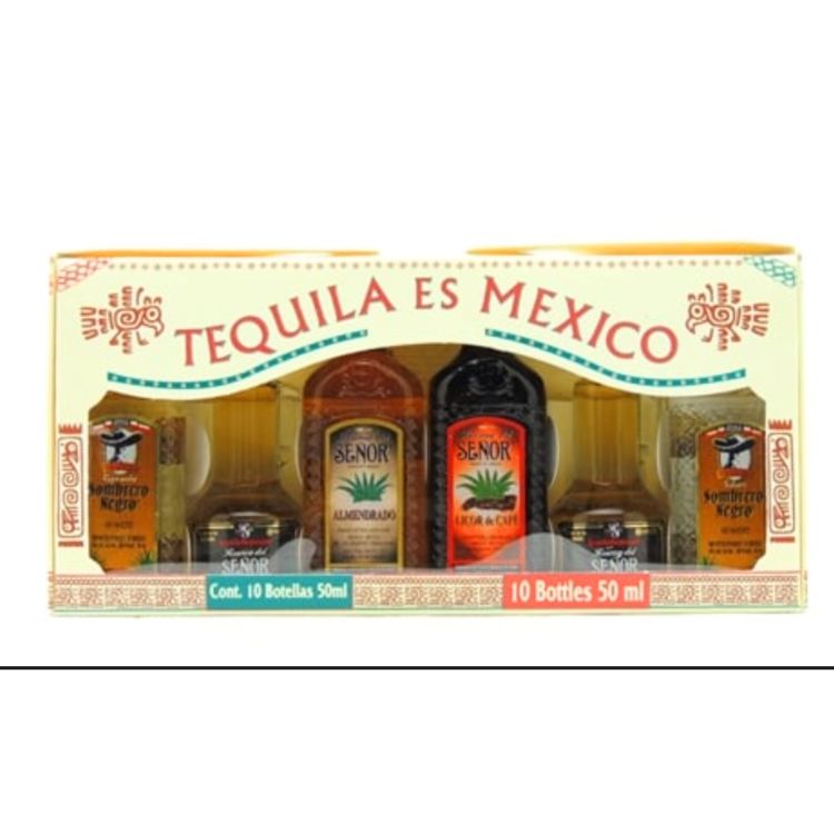 Senor Miniature Set Tequila - 50ml x 10 Mini Shots – Liquor Freight